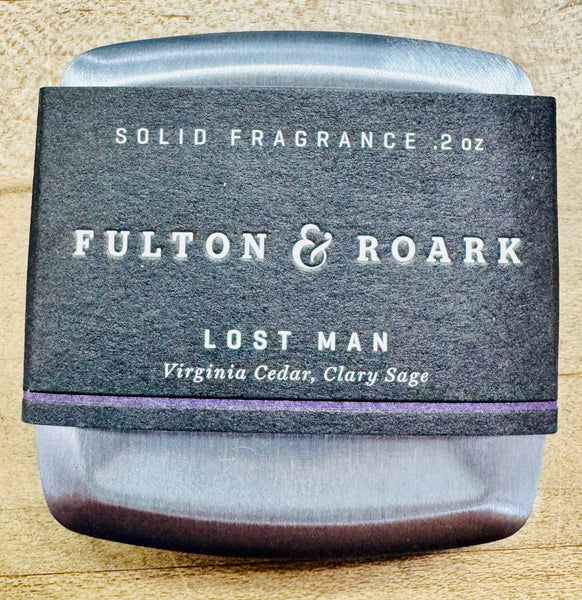 Fulton & Roark - Lost Man - Solid Fragrance Cologne | Lil' John's Big & Tall Men's Fashion