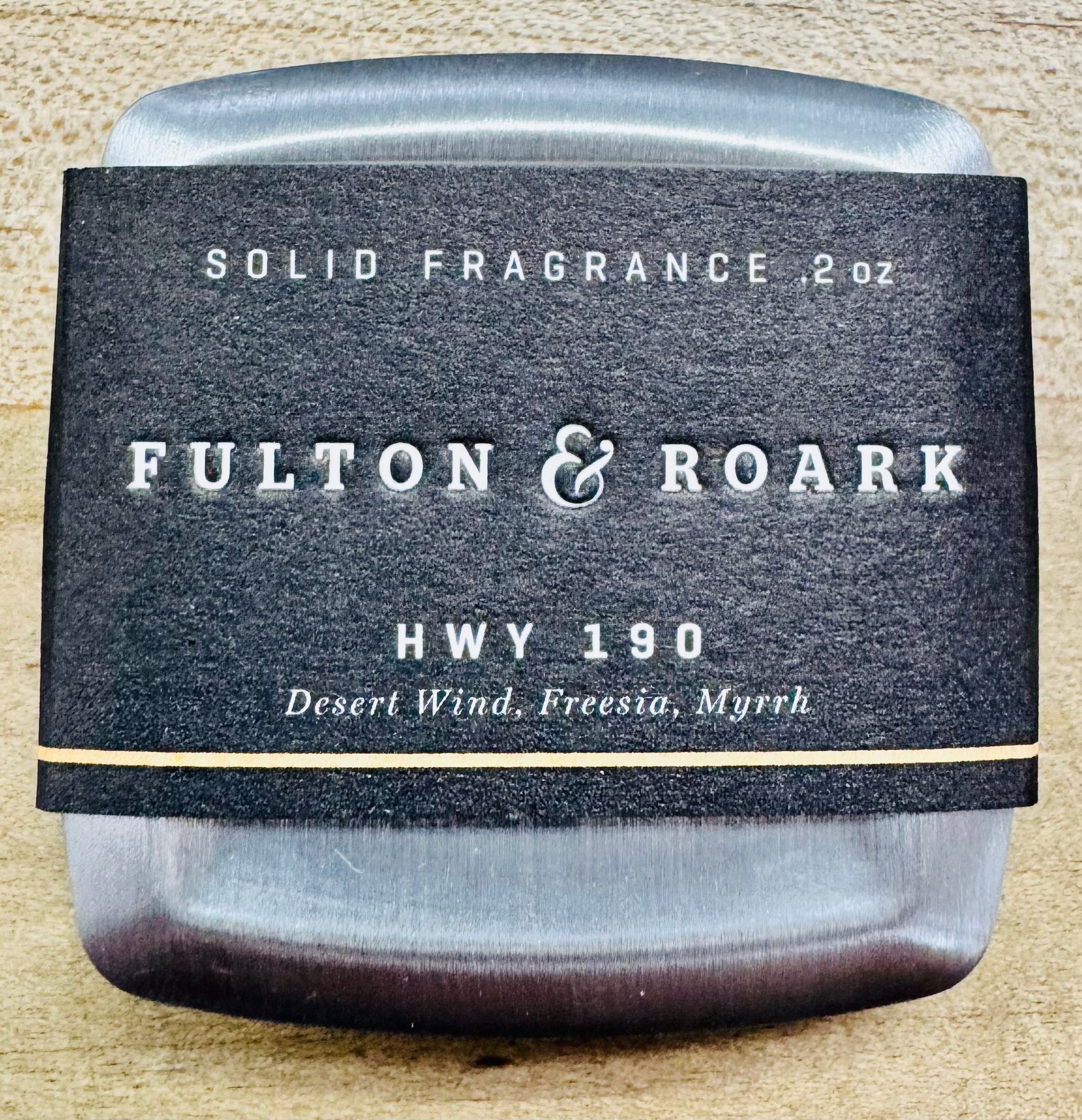 Fulton & Roark - HWY 190 - Solid Fragrance Cologne | Lil' John's Big & Tall Men's Fashion